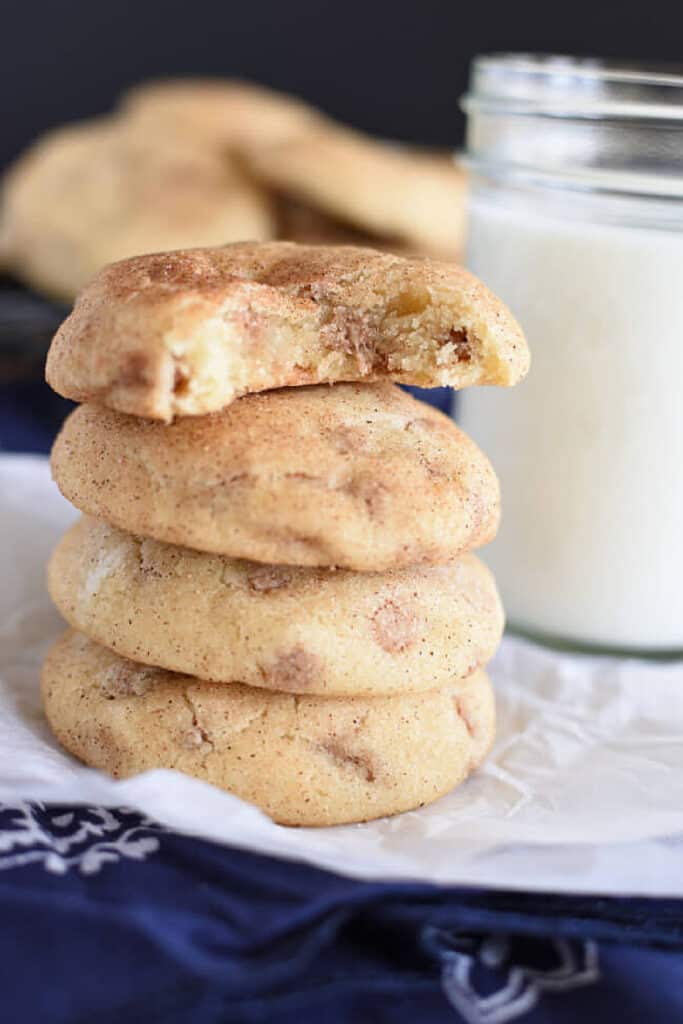 Cinnamon Chip Cookies (Snickerdoodles) - Pitchfork Foodie Farms