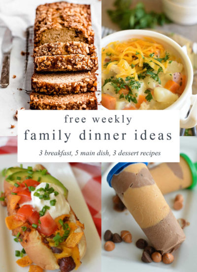 Weekly Family Menu Plans | Pitchfork Foodie Farms