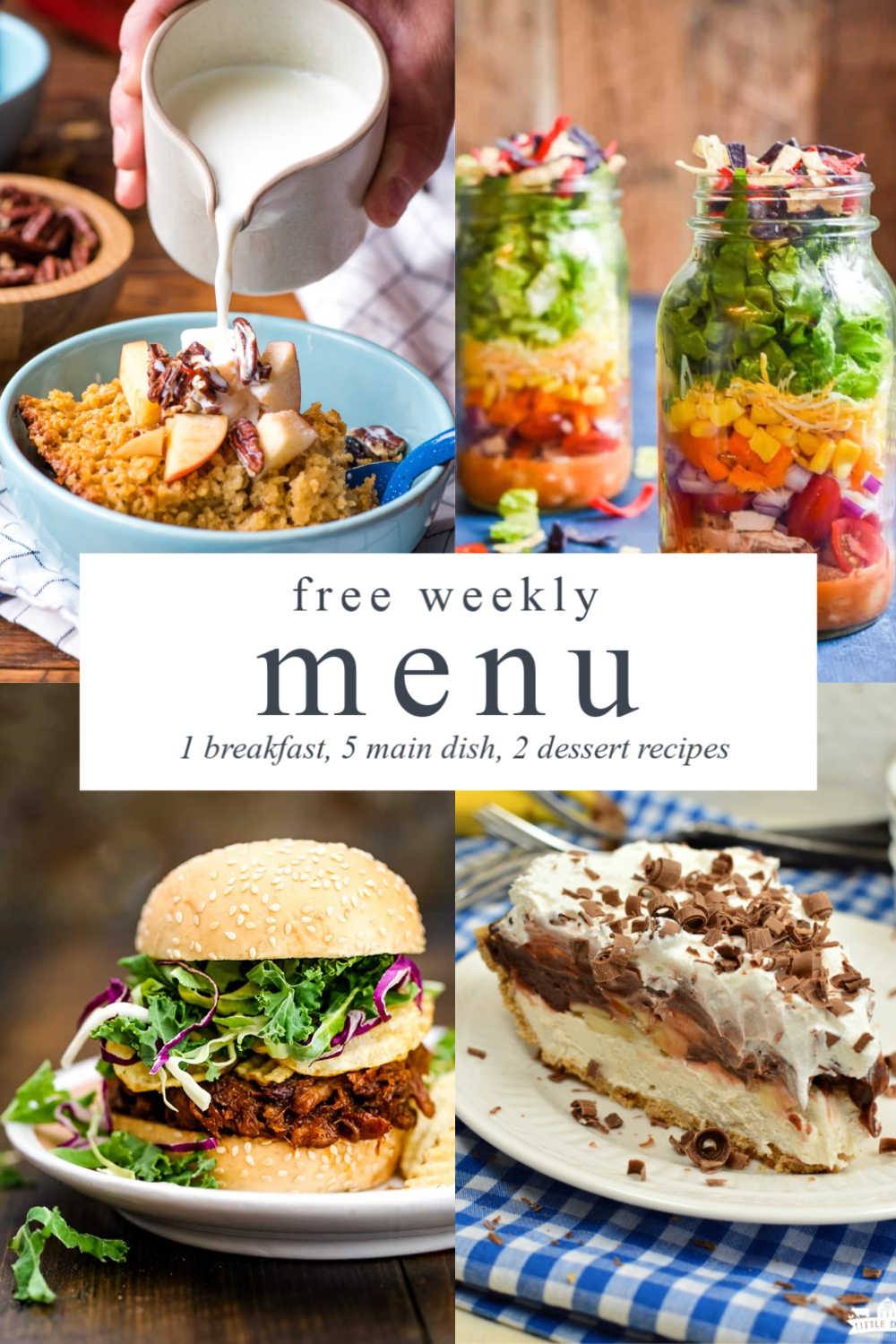 Meal Planning Ideas | Weekly Menu Plan - Pitchfork Foodie Farms