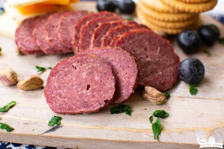 Homemade Beef Summer Sausage Recipe - Pitchfork Foodie Farms