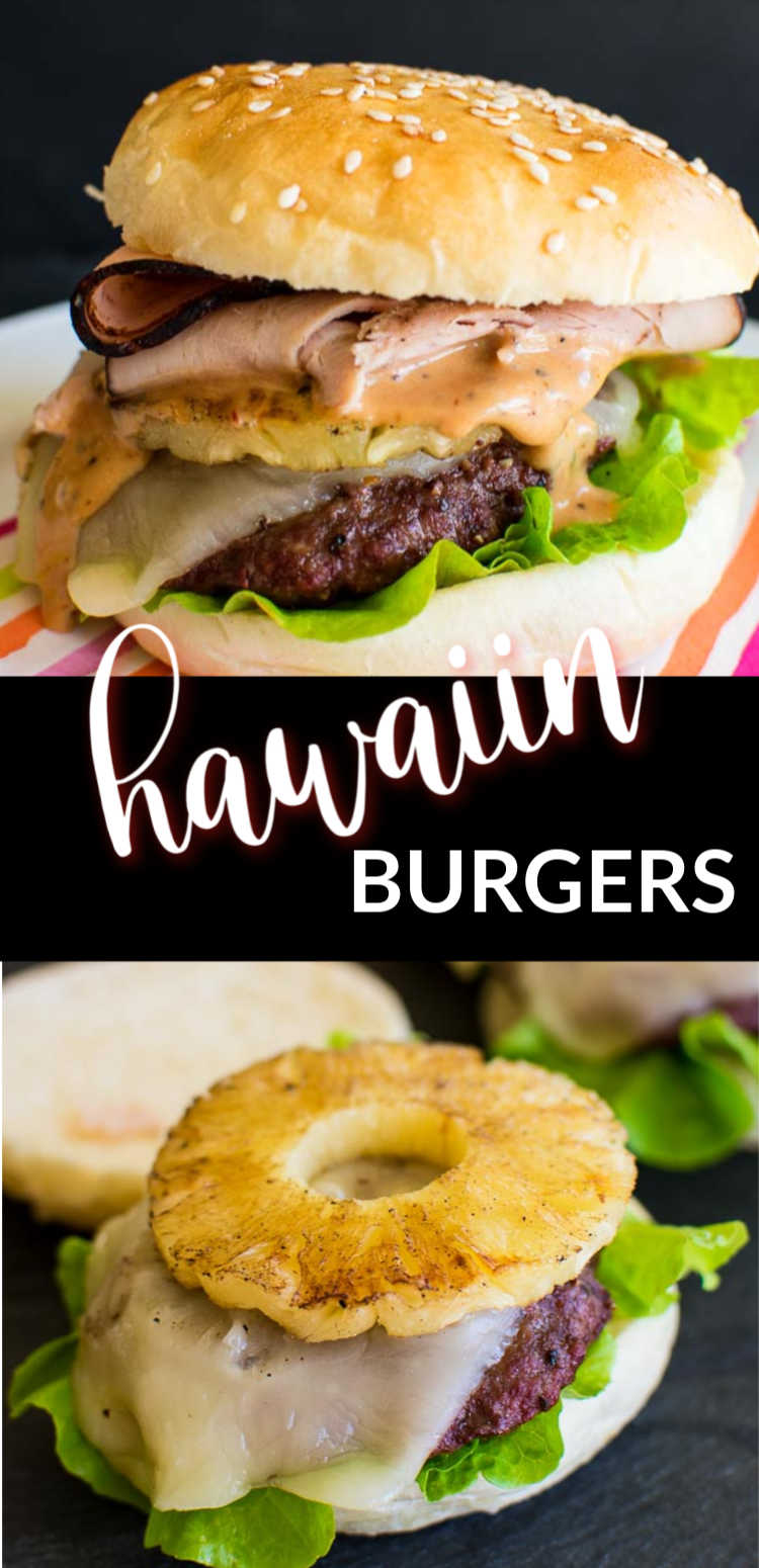 Hawaiian Burger Recipe w/ Grilled Pineapple - Pitchfork Foodie Farms