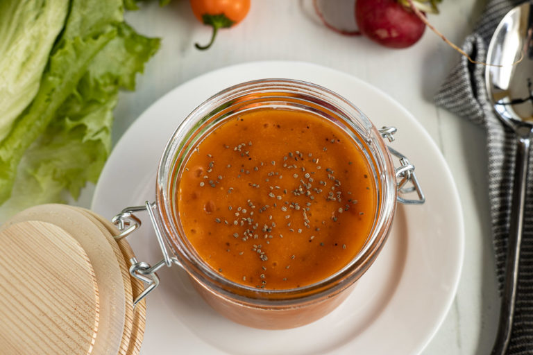 Easy Homemade French Dressing Recipe - Pitchfork Foodie Farms