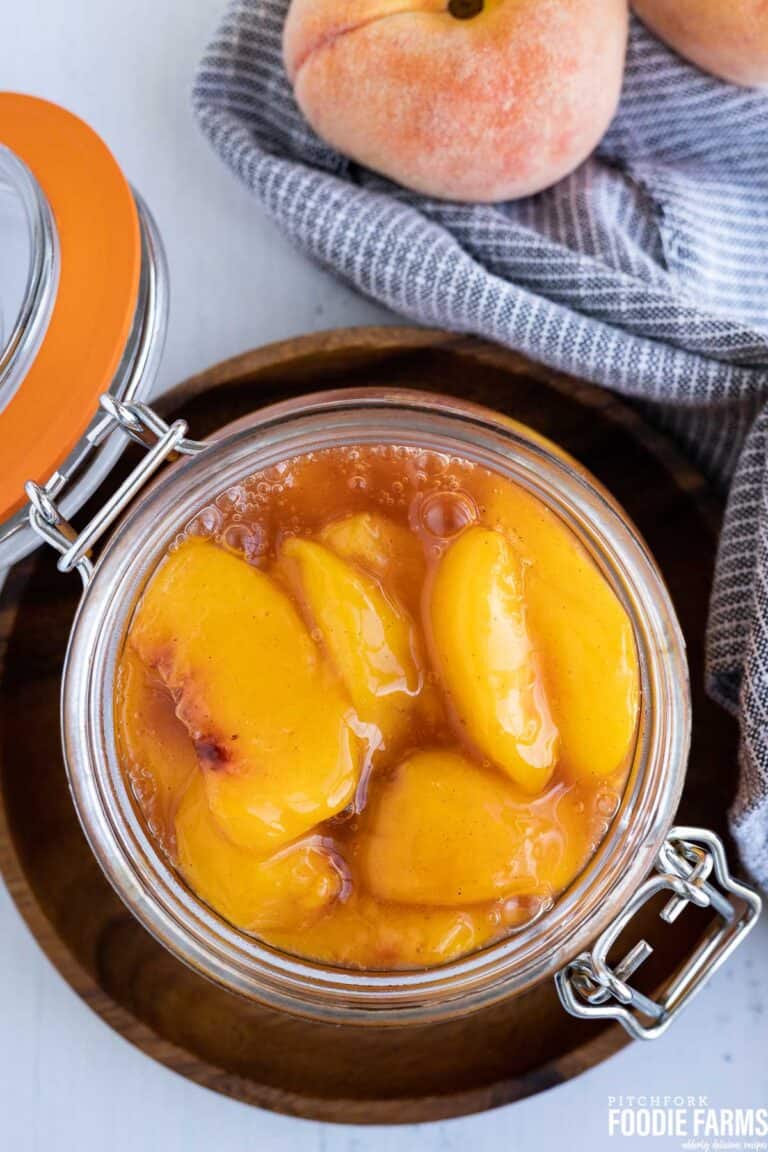Homemade Peach Pie Filling (for the freezer) - Pitchfork Foodie Farms