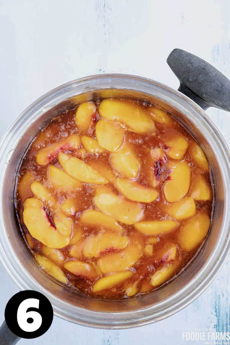 Homemade Peach Pie Filling (for the freezer) - Pitchfork Foodie Farms