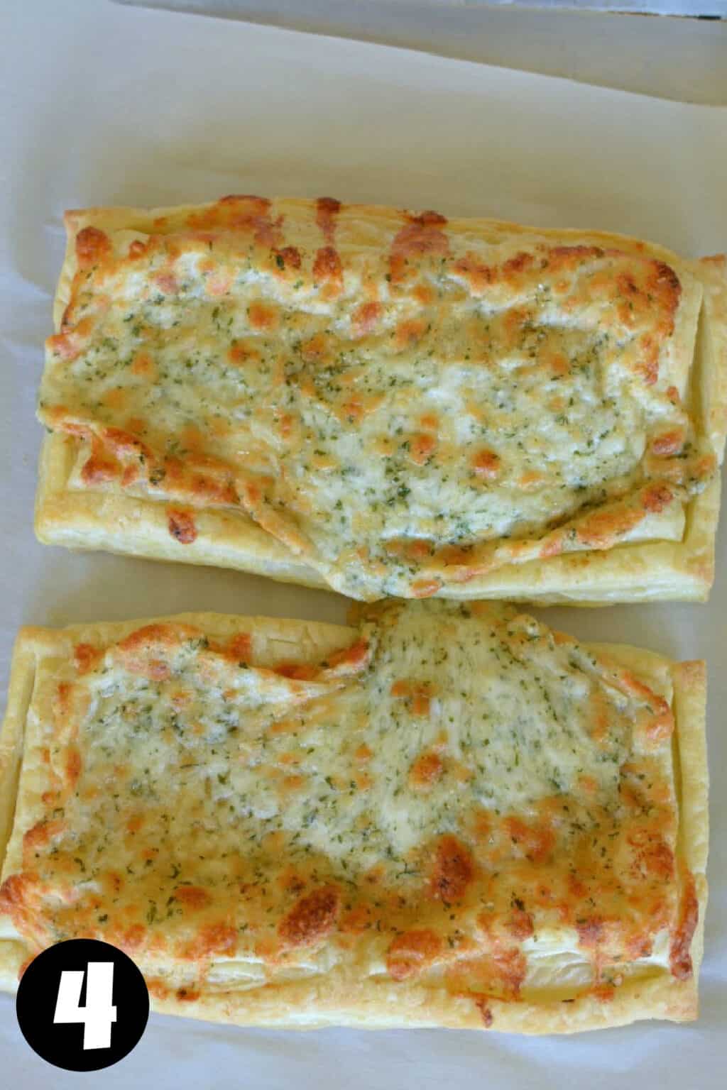 Cheese Pastry with Puff Pastry & Mozzarella - Pitchfork Foodie Farms