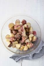 Crispy Roasted Red Potatoes in the Oven - Pitchfork Foodie Farms