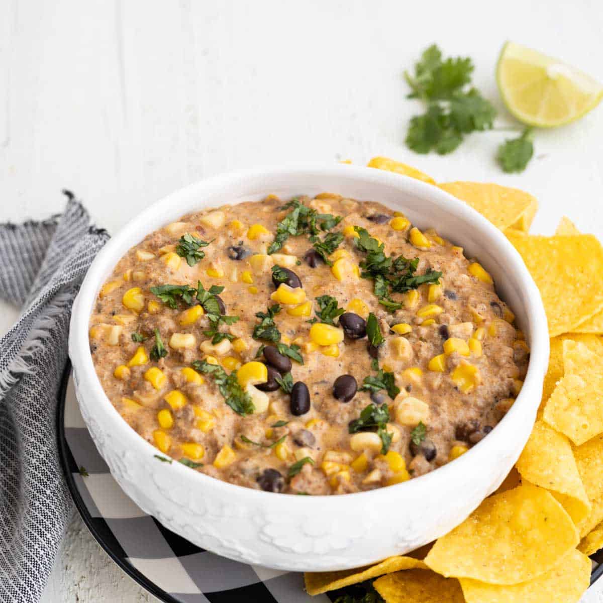 Quick and Easy Skinny Poolside Dip Recipe w/ Ranch - Pitchfork Foodie Farms